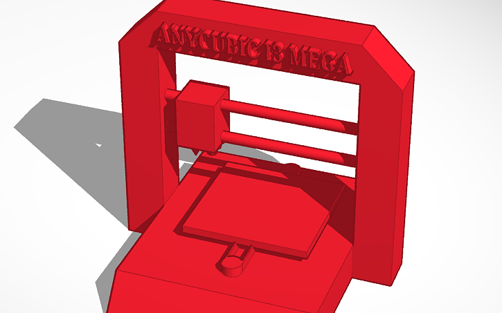 3D design Anycubic I3 Mega | Tinkercad