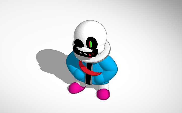 3D design killstreak 500 sans phase 2 | Tinkercad