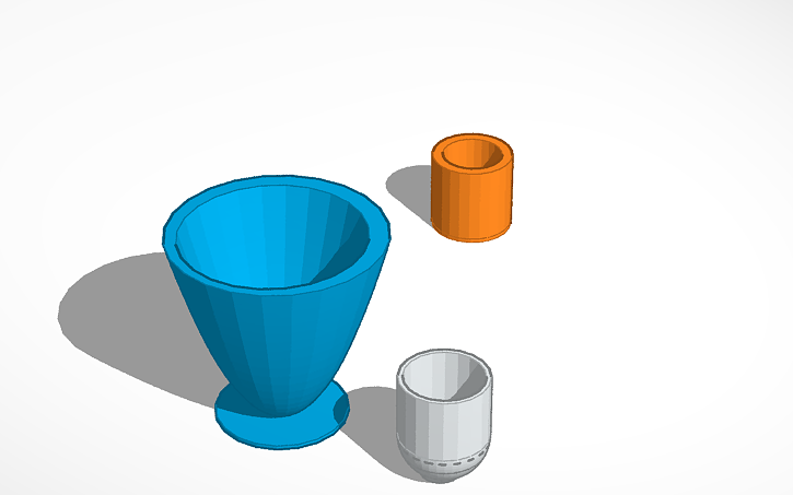 3d Design Cups Tinkercad