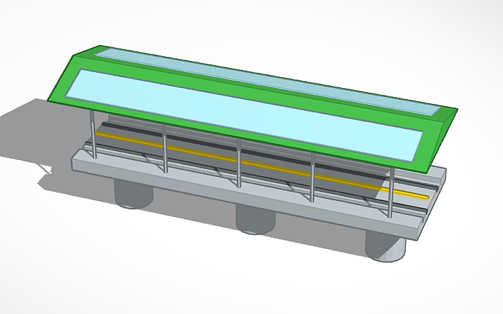 3d Design Railway Prototype Tinkercad