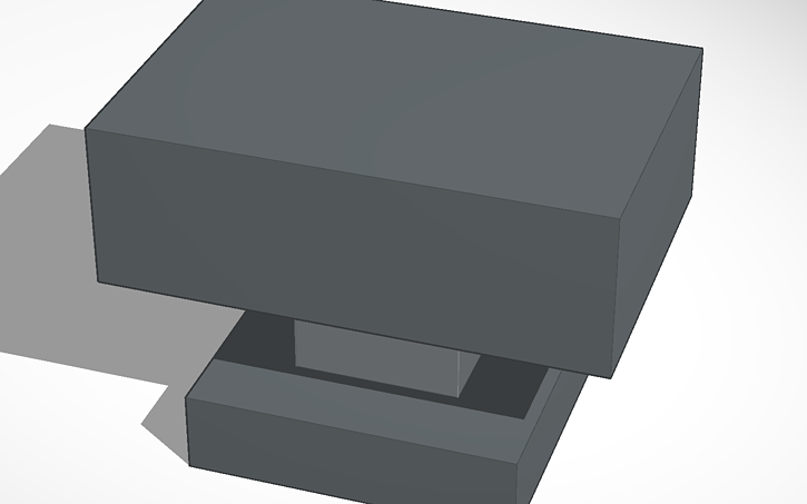 3D design anvil | Tinkercad