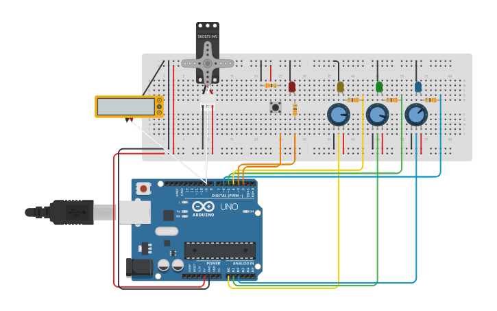 Circuit design Final | Tinkercad