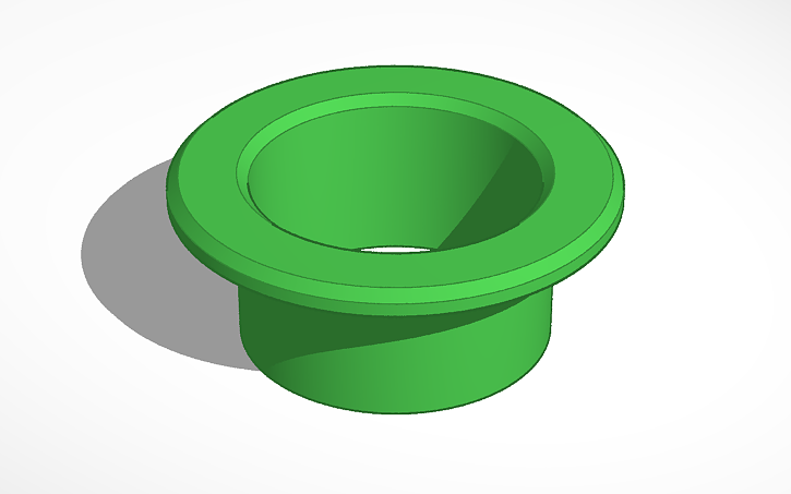 3D design Desk Grommet - Tinkercad