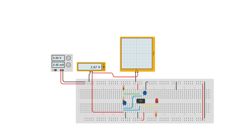 Circuit design 555-Circuit - Tinkercad