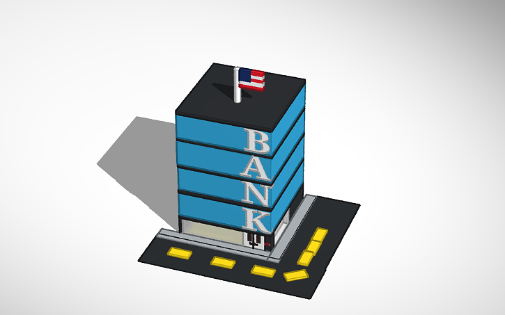 3D design JailBreak Bank | Tinkercad