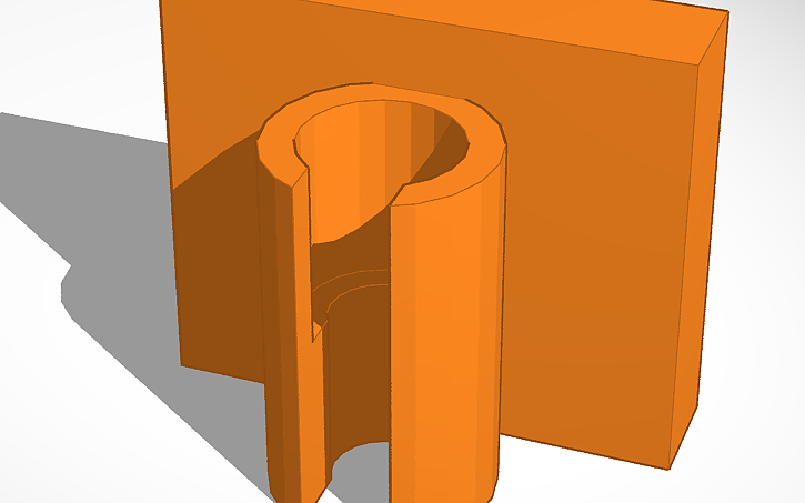 3D design Cable Holder - Tinkercad