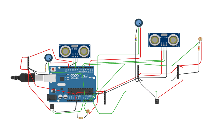 Circuit design Groot project - Tinkercad