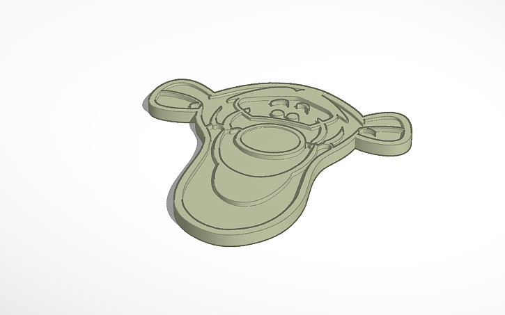 3D design Tigger sign 12 - Tinkercad