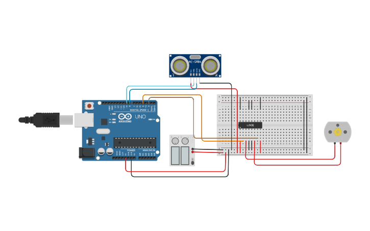 Circuit design QUIZ V2 - Tinkercad