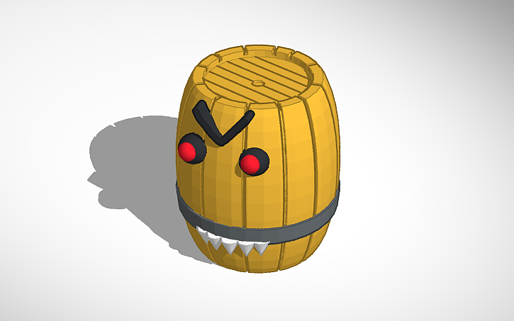 3D design Monster Barrel | Tinkercad