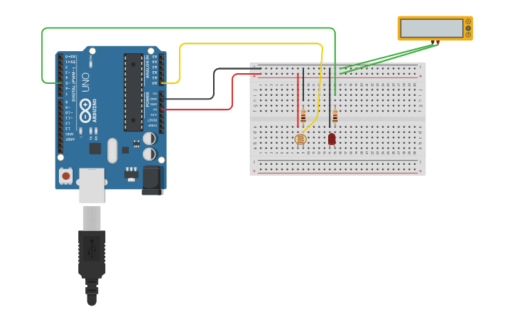 Circuit design Ejercicio 3 | Tinkercad