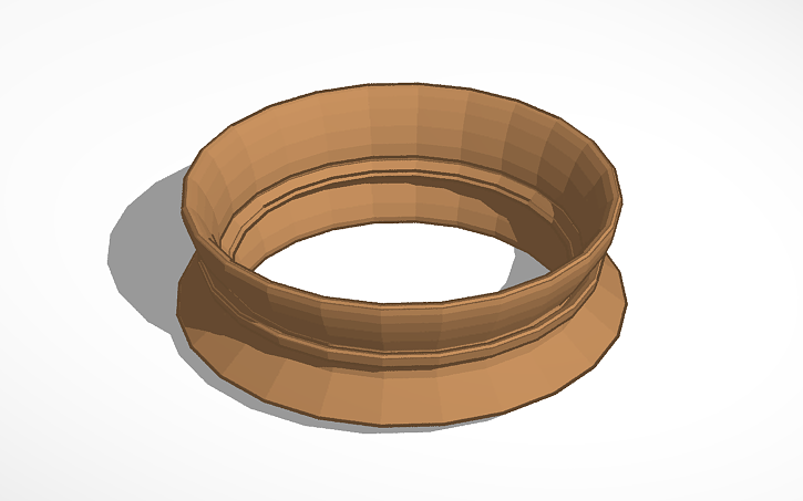 3D design sphere-stand - Tinkercad