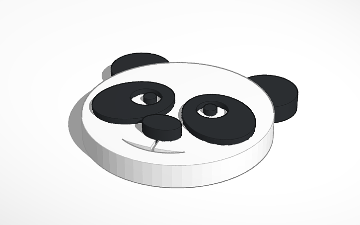 3D design PANDA - Tinkercad