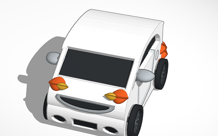 3D design Smart Car - Tinkercad