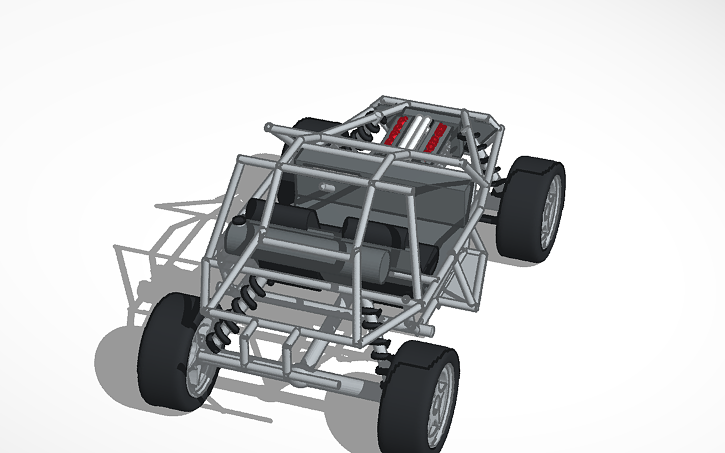 3D design off-road custom dune buggy - Tinkercad