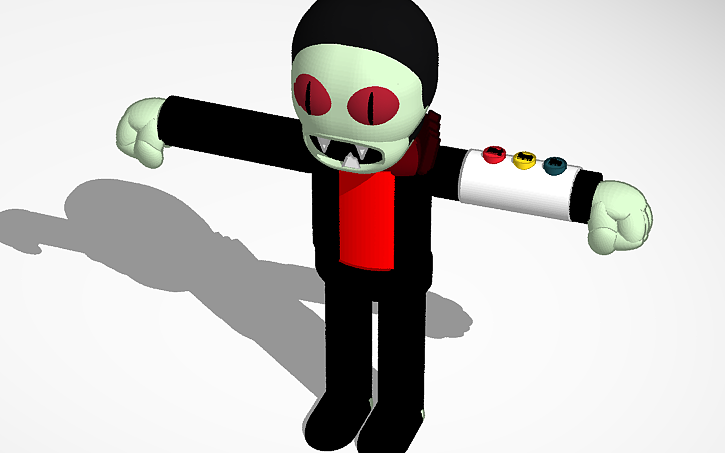 3D design Vampire Zombie? - Tinkercad