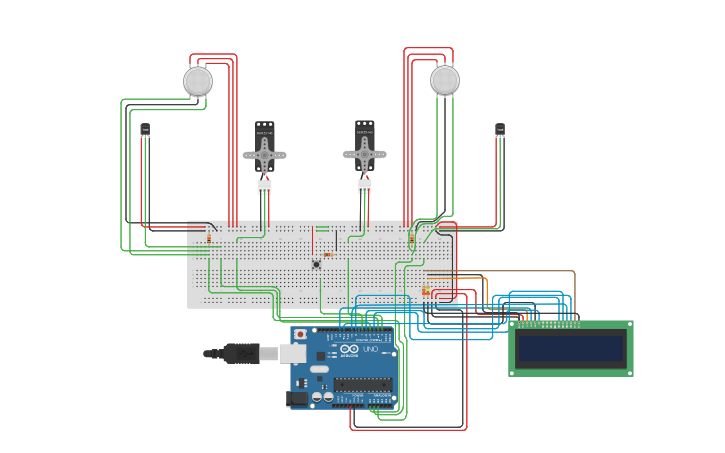 Circuit design stove_Automation - Tinkercad
