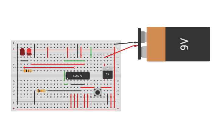 Circuit Design Задание 4 Необычный маячок Tinkercad