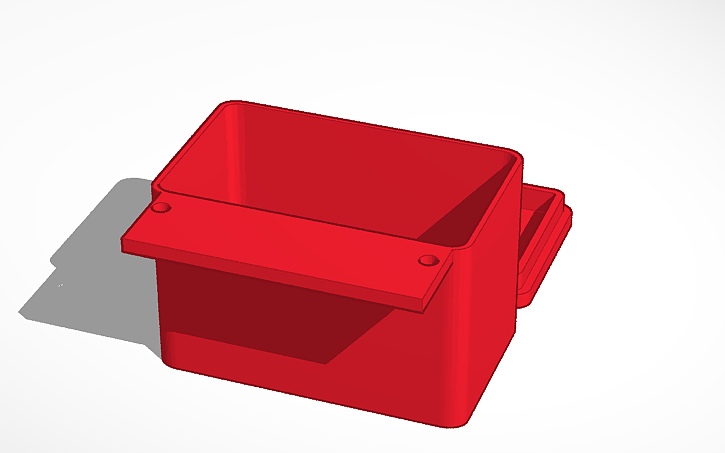 3D design Monoprice Delta Mini Storage Box | Tinkercad