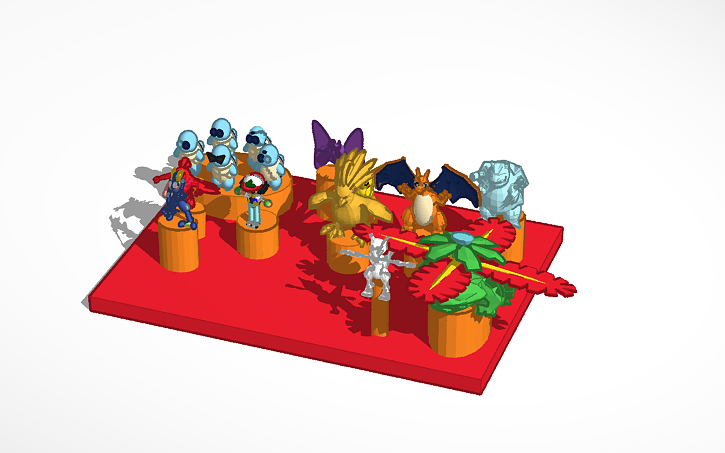 3D design Pokemon - Tinkercad