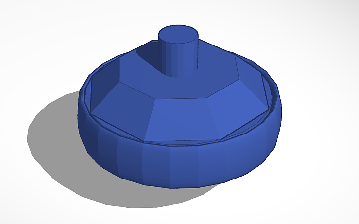 3D design spinning top | Tinkercad