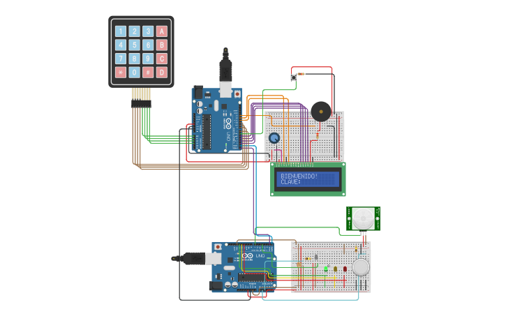 Circuit design Proyecto arduinoo | Tinkercad
