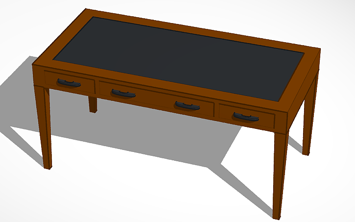 3D design Desk - Tinkercad