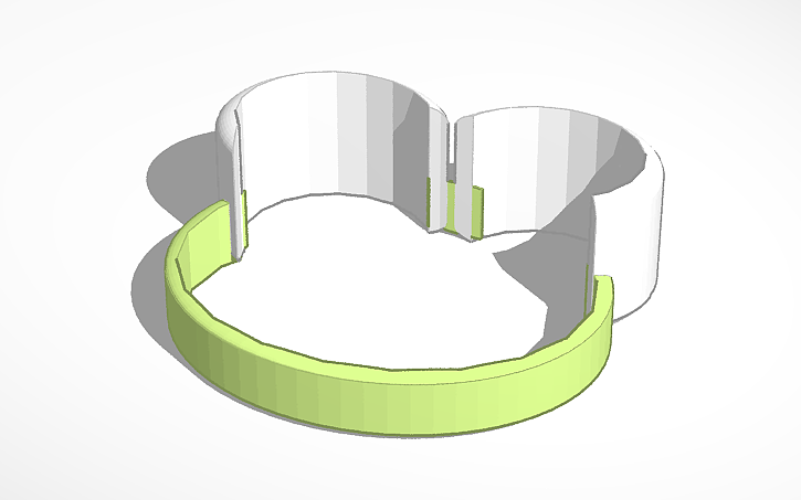 3D design Keroppi cookie cutter!!!! - Tinkercad