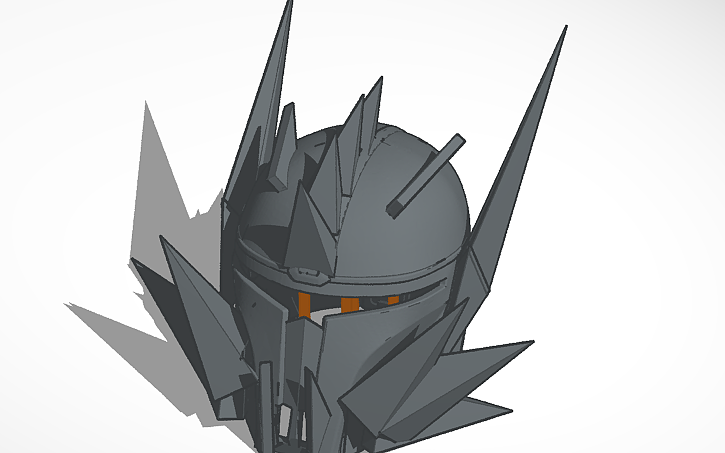 3d Design Custom Mandalorian Helmet Tinkercad
