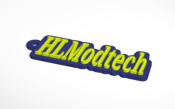 3D design Fun SVG KEYCHAIN skills - Tinkercad