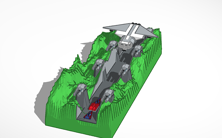 3D design epic road - Tinkercad