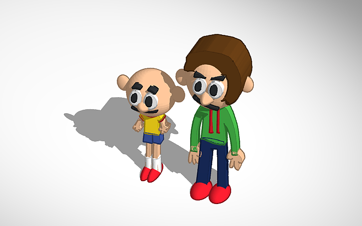 3D design Caillou & Boris (CGI Animated Reboot) | Tinkercad