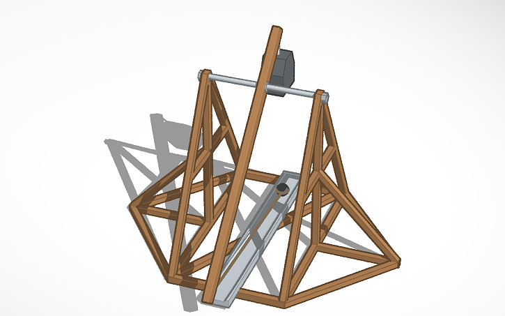 3D design TREBUCHET | Tinkercad