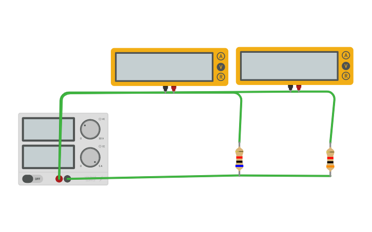 Circuit design Circuito 2 | Tinkercad