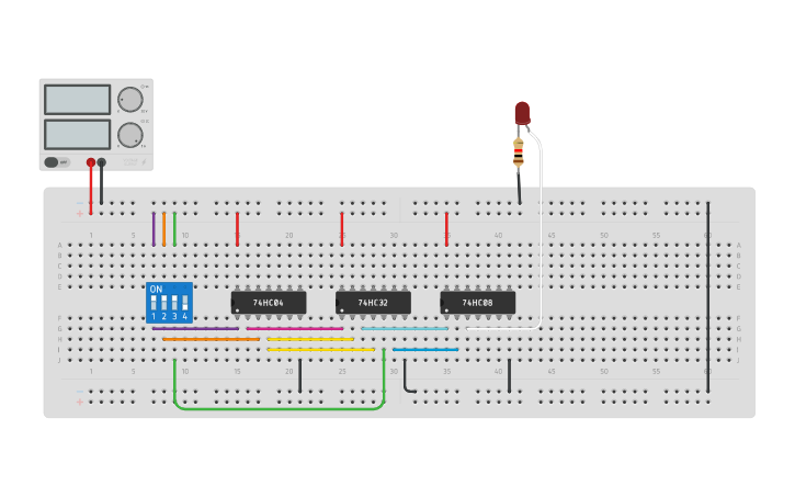 Circuit Design Function Using Pos Tinkercad