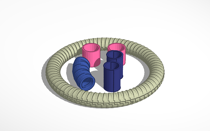 3D design PIPES ALL 12 | Tinkercad