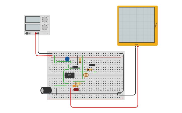Circuit design Regulador de Intensidade Luminosa | Tinkercad Circuit design Regulador de Intensidade Luminosa | Tinkercad
