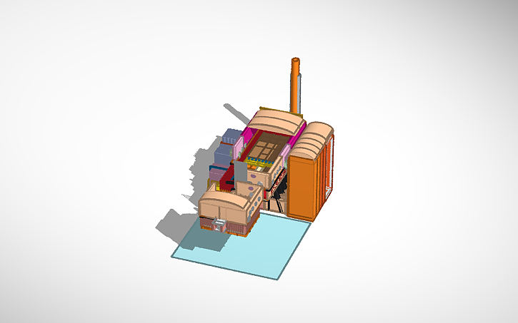 3D design Furnace - Tinkercad