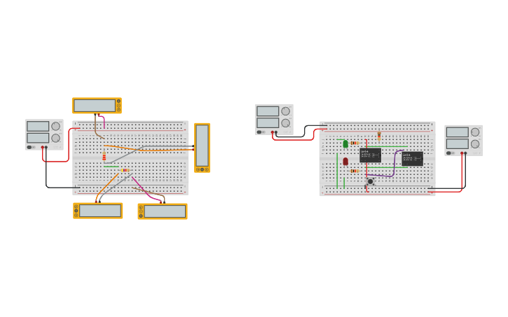 Circuit design PC2_Lab | Tinkercad