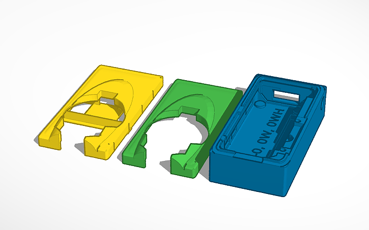 3D design Raspberry Pi HQ Camera Case - Tinkercad