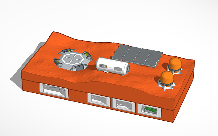 3D design mars habitat | Tinkercad