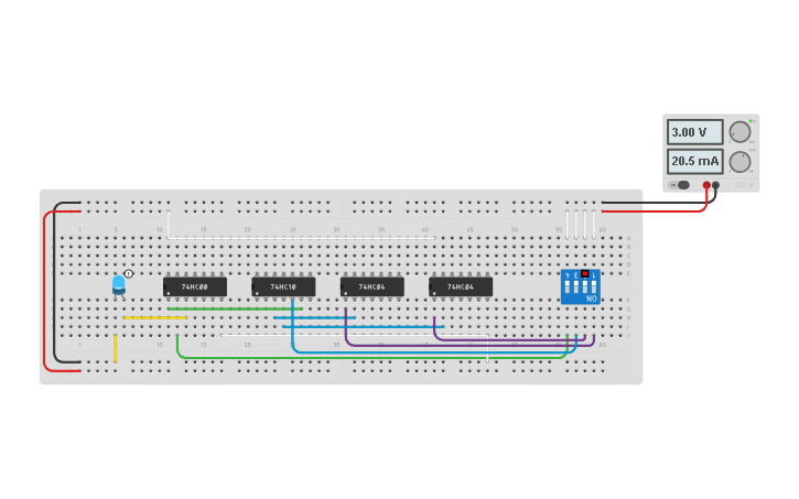 Circuit design DESIGN 2a - Tinkercad
