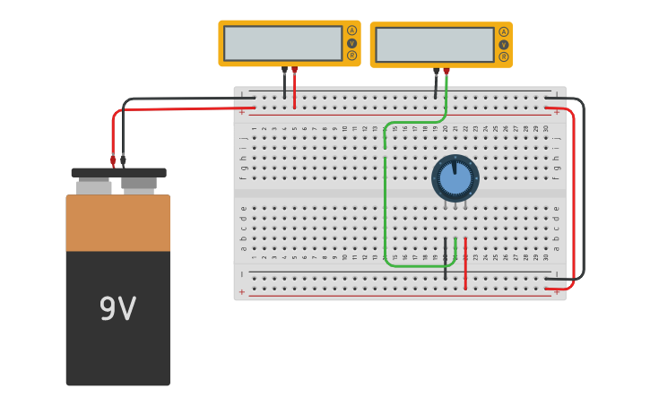 Circuit design Introducing Multimeter - No Code | Tinkercad