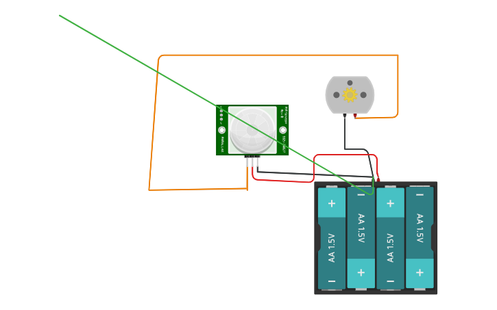 Circuit design Hand sanitizer | Tinkercad