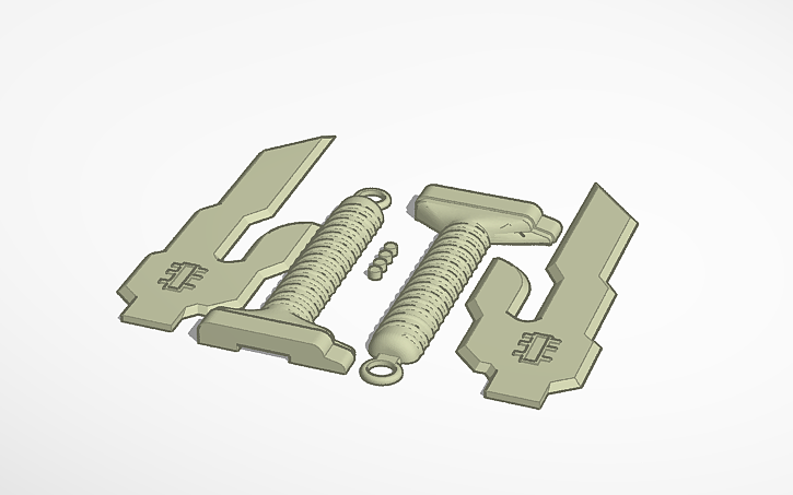 3D design Spear of Toji....... - Tinkercad