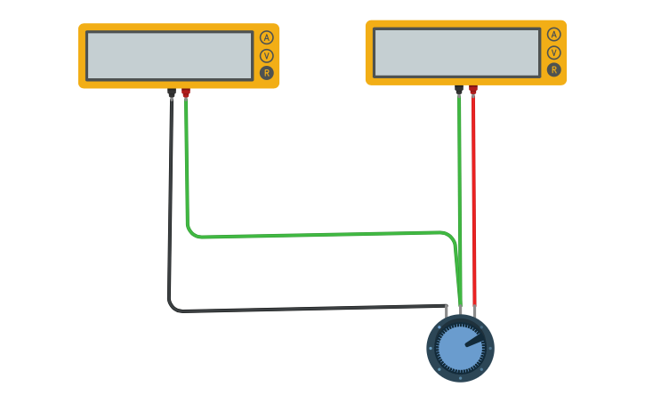 Circuit design balanceo de carga electrónica con potenciometro | Tinkercad