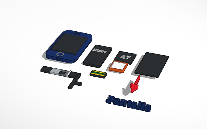 3D design iPhone - Tinkercad