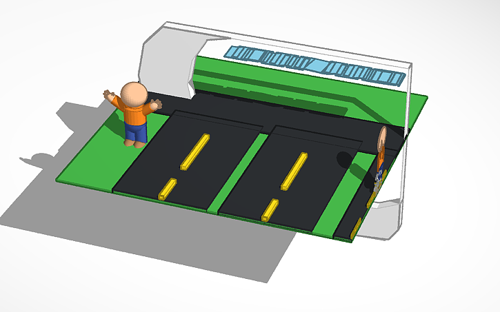 3D design Finish Line - Tinkercad