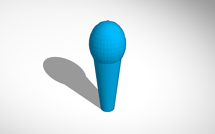 3D design Microphone | Tinkercad