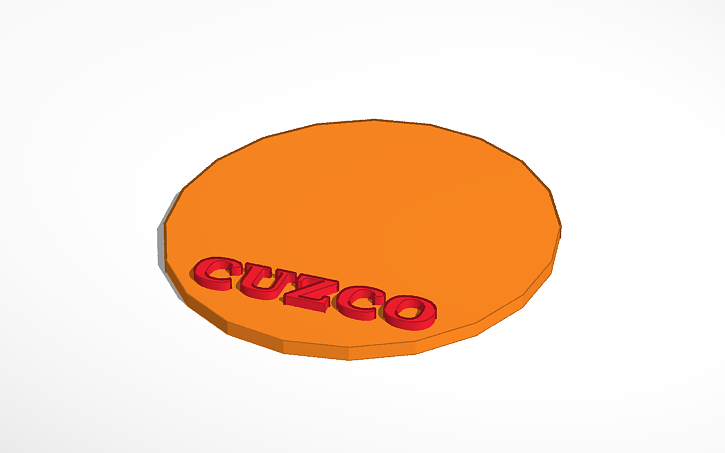3D design Portavasos - Tinkercad